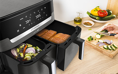 Friteuse sans huile Moulinex Friteuse sans huile air fryer Easy Fry Mega 7,5L EZ855D20 | Darty